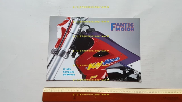 FANTIC MOTOR KEY-ROO, Clubman, Coach Trial modelli 1994 depliant ...