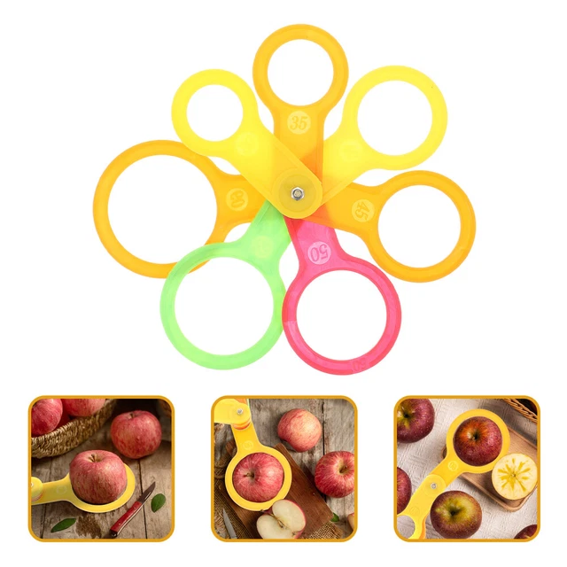 REGOLATORE DI MISURAZIONE frutta arance cerchio di classificazione ...