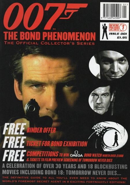 THE BOND PHENOMENON James Bond 007 Magazines Devere Collector's Series ...