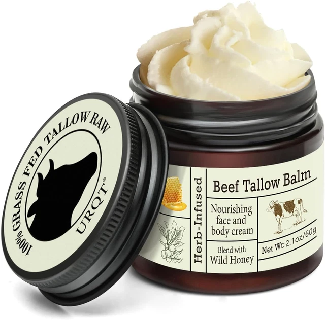 BEEF TALLOW HONEY Balm – Beef Tallow for Skin, Deeply Nourishing ...