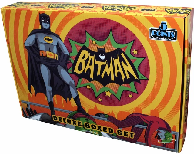 1966 BATMAN TV Series Deluxe Box Set 7 Action Figures Diorama Mezco 5 ...