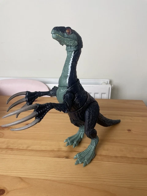 JURASSIC WORLD DOMINION Therizinosaurus Sound Slashing Dinosaur Mattel ...
