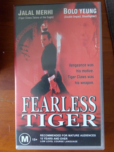 FEARLESS TIGER . Halal Merhi VHS Movie $14.50 - PicClick AU
