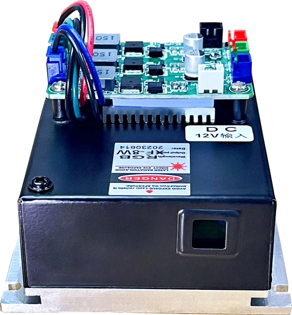 RGB 8W SEMICONDUCTOR Laser Source Solid-state Pumped Laser Head Stage ...