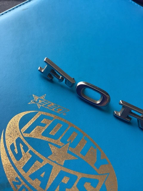 VINTAGE GENUINE FORD LETTERS BADGE F.O.R.D All Pins On Back Intact ...