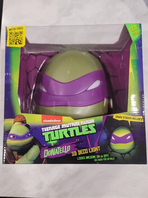 TEENAGE MUTANT NINJA Turtles DONATELLO 3D Deco Light Up Head LED ...