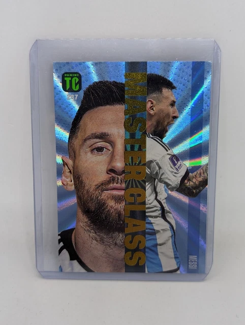 PANINI TOP CLASS 2023 - Lionel Messi (Argentina) Masterclass Card #237 ...