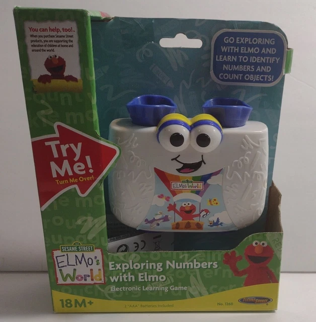 SESAME STREET ELMO'S World Exploring Numbers with Elmo Electric ...