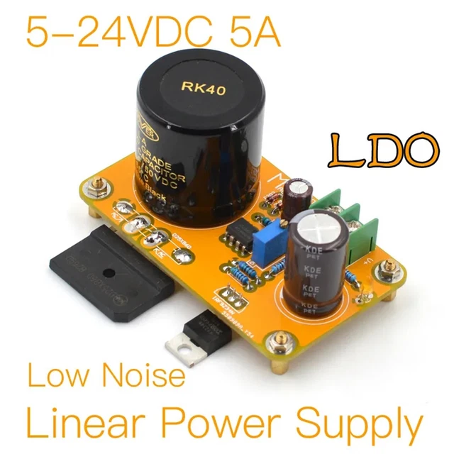1 PC(S) LDO5A Mosfet Linear Power Supply (SingleRail) 5-24VDC 5A EUR 9 ...