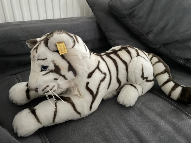 STEIFF WEISSER Tiger , Wie Neu , unbespielt EUR 50,00 - PicClick DE