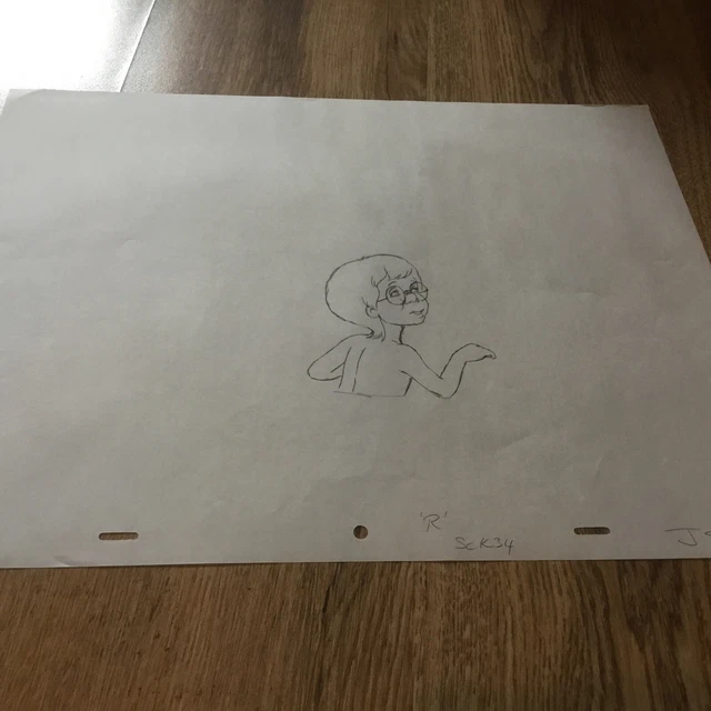 ORIGINAL BFG (1989) Sketches Of Sophie From Cosgroves Hall Films ...