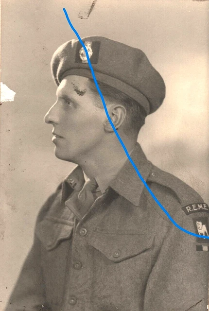 WW2 ROYAL ELECTRICAL Mechanical Engineers REME Eastern Command Battle ...