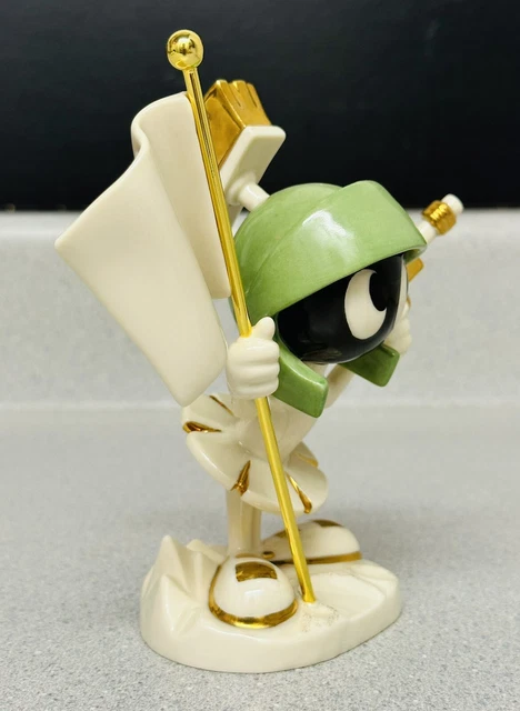 FIGURINE VINTAGE LENOX Looney Tunes Marvin The Martian Rare Htf EUR 1. ...