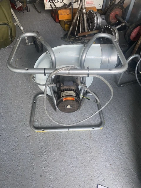 NEDERMAN WALL Mounted/Portable 3Phase Fume/dust extractor Fan 0.9kw ...