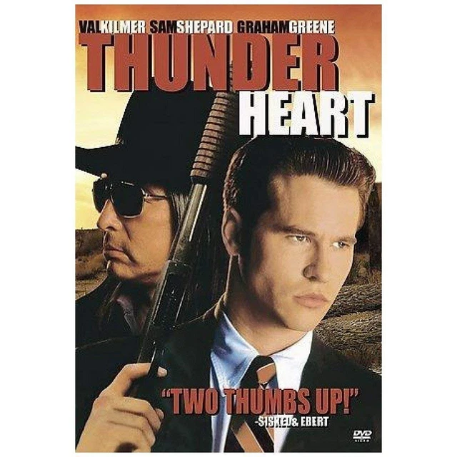 THUNDERHEART (DVD) GRAHAM Greene Sam Shepard Val Kilmer EUR 14,13 ...