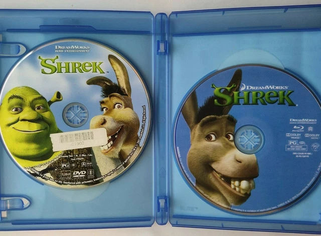 SHREK (BLU-RAY/DVD,2001,2-DISC SET, Canadian) £8.20 - PicClick UK