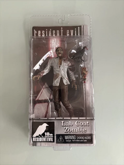 RESIDENT EVIL LAB Coat Zombie 10th Anniversary Figure Neca New £4.99 ...