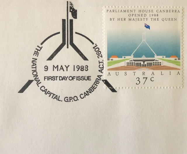 AUSTRALIA FDC 1988 Parliament House Canberra Opened By Her Majesty The ...