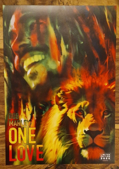 CINEWORLD LIMITED EDITION One Love Poster Bob Marley A4 Size £5.38 ...