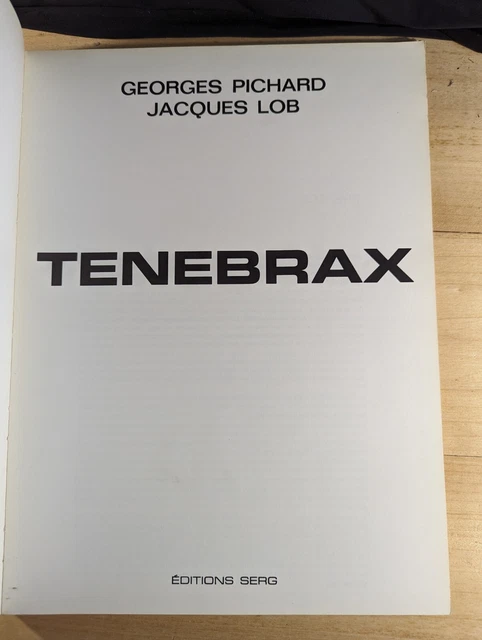 BANDE DESSINÉ TENEBRAX jacques lob georges pichard 1973 bd serg EUR 18,00 - PicClick FR