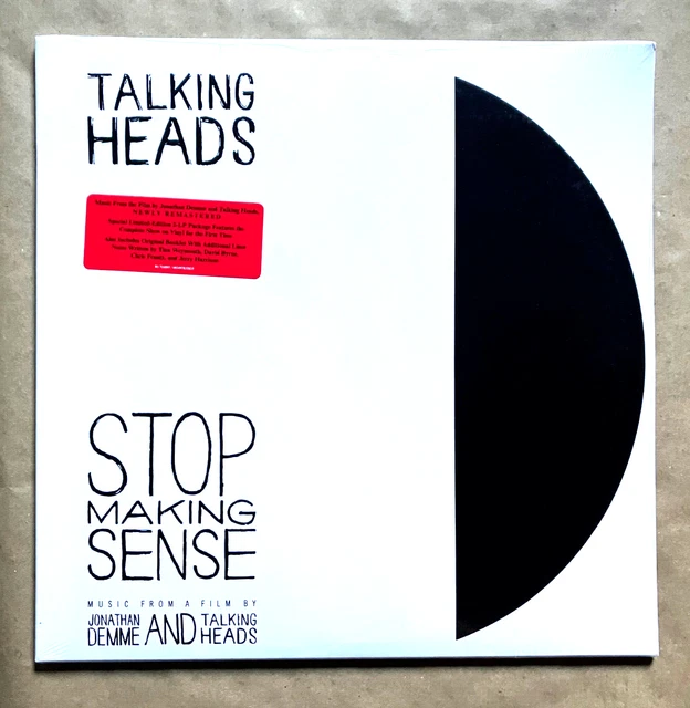 TALKING HEADS STOP Making Sense 2 LP 2023 Expanded Vinyl NEW SEALED ...