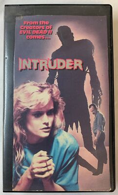 INTRUDER HORROR VHS ~ ex-rental ~ Sam+Ted Raimi, Bruce Campbell EUR 179 ...
