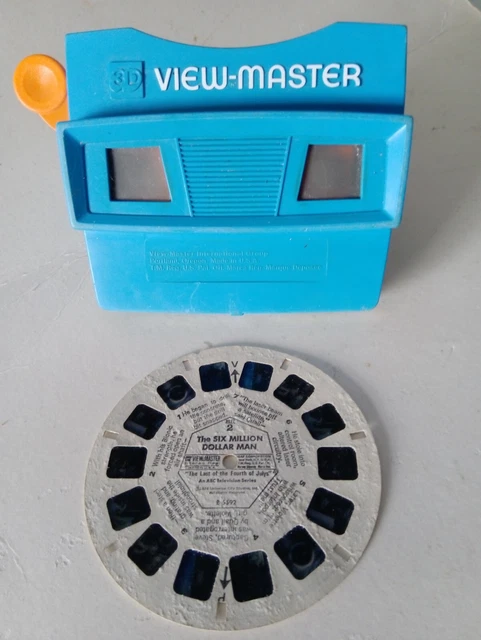 SIX MILLION DOLLAR Man View Master reel and view master EUR 38,74 ...