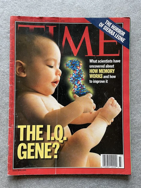TIME MAGAZINE THE I.Q. GENE? HOW MEMORY WORKS 1999 £16.55 - PicClick UK
