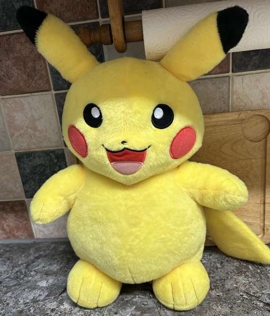 POKEMON PIKACHU BUILD A Bear Workshop Plush Soft Toy Official BAB 18” 2017 - VGC £7.99 - PicClick UK