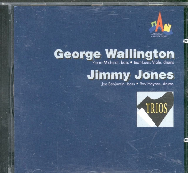 GEORGE WALLINGTON, JIMMY Jones Trios CD France Vogue 1992 74321115042 ...