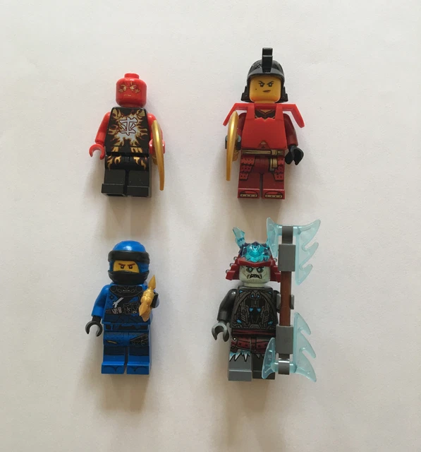 LEGO NINJAGO MINIFIGURES Kai, Jay, Nya & Blizzard Warrior £6.00 ...