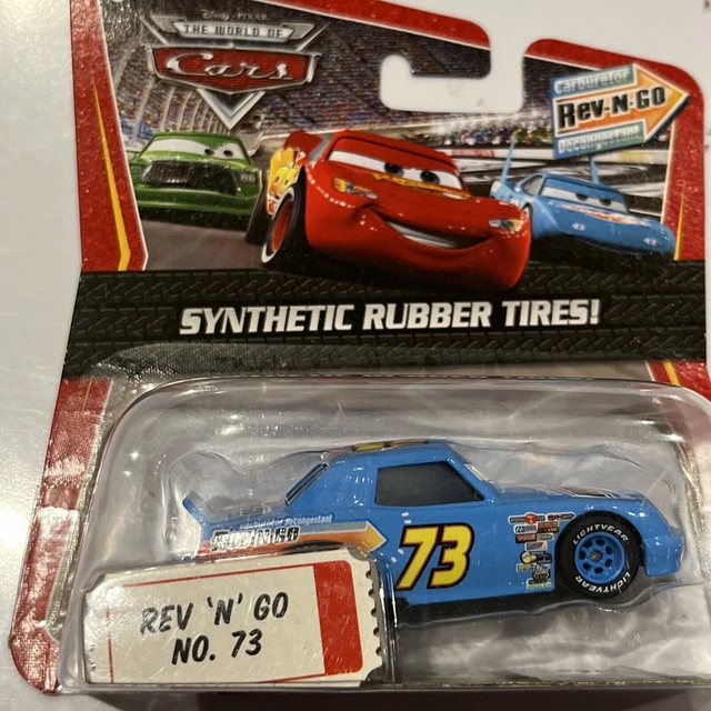 DISNEY PIXAR CARS Kmart Rubber Tires No.73 Rev ‘n’ Go 1:55 diecast new ...