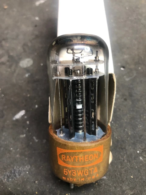 NOS/NIB FULL-WAVE RECTIFIER Raytheon 5Y3WGTA/Bendix 6106 $80.00 ...