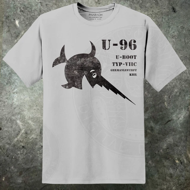 DAS BOOT T - SHIRT U-96 GERMAN U BOAT MOVIE SUBMARINE WW2 WAR Laughing Sawfish £20.49 - PicClick UK