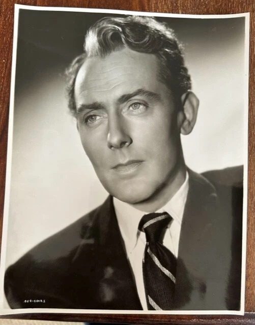 MICHAEL WILDING, ENGLISH Film & Stage Actor large photograph - size 10 ...