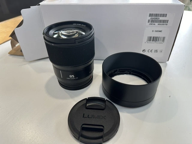 PANASONIC LUMIX S 85mm f/1.8 Telephoto Lens - Leica Sigma L Mount ...