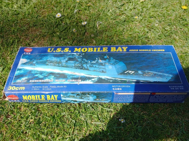KITECH 08M-044 US Navy Aegis Missile Cruiser USS Mobile Bay 30cm Model ...