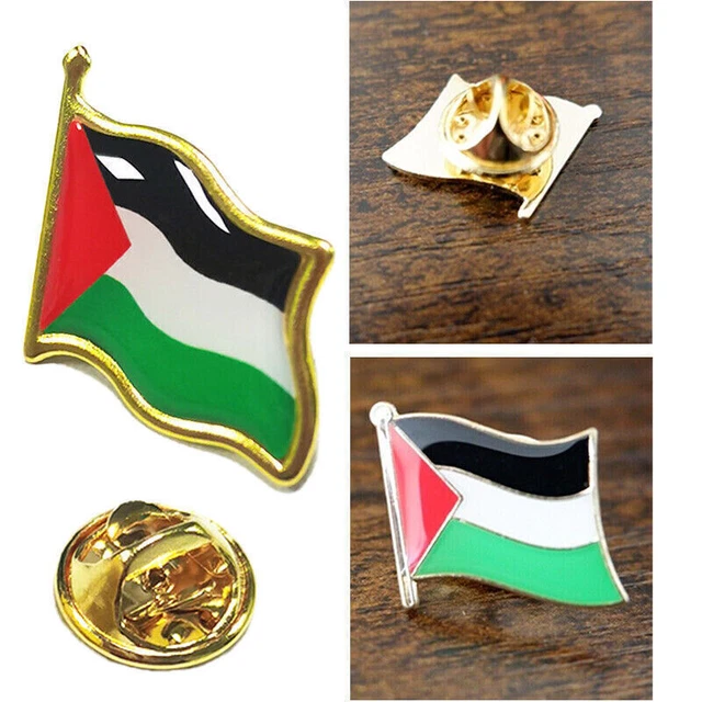 PALESTINE PALESTINIAN FLAG Pin Badge Lapel Free Palestine National ...
