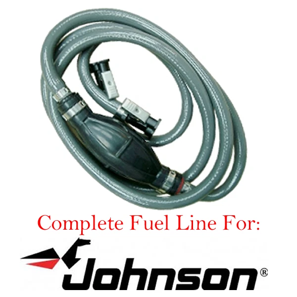 COMPLETE FUEL LINE to fit Evinrude / Johnson / OMC Outboards - Free UK ...