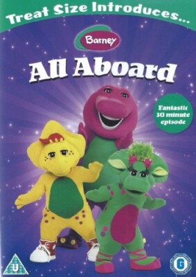BARNEY ALL ABOARD Children’s DVD - EUR 2,33 - PicClick FR