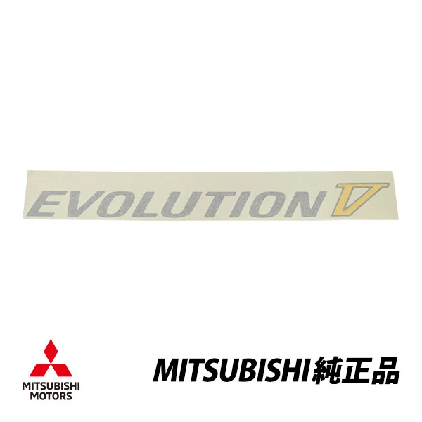 MITSUBISHI GENUINE LANCER Evolution Evo 4 Decal Emblem Sticker IV ...