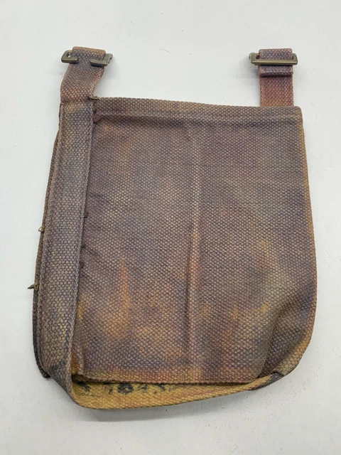 WW2 BRITISH ARMY / RAF 37 Pattern Webbing Water Bottle Carrier Harness ...