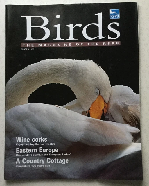 'BIRDS' THE MAGAZINE of the RSPB: Winter 1999 (Vol 17, 8) NEW - unread ...