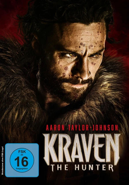 KRAVEN THE HUNTER (DVD) Taylor-Johnson Aaron DeBose Ariana Hechinger ...
