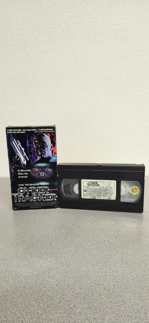 CASSETTE VHS CYBER Tracker (VHS, 1994) Don "The Dragon" Wilson thriller ...