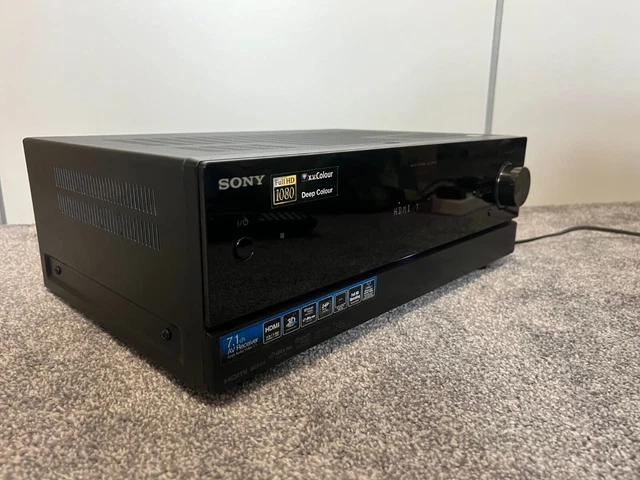 SONY STR-DN1010 7.1 Home Cinema Av Receiver Hdmi Arc Black Remote £149. ...