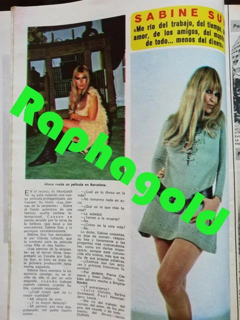 REVISTA DIEZ MINUTOS 1054 Pia Giancarlo Rocio Durcal Sabine Sun Al Bano ...