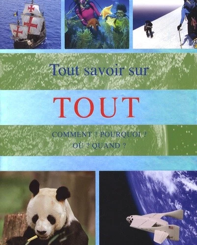 TOUT SAVOIR SUR Tout: Comment ? Pourquoi ? Où ? Quand ? EUR 7,78 ... TOUT SAVOIR SUR Tout: Comment ? Pourquoi ? Où ? Quand ? EUR 7,78 ...