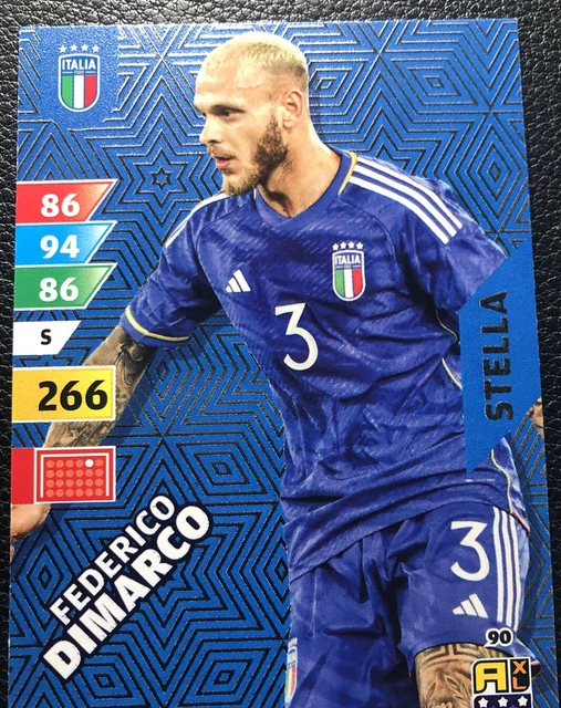 FEDERICO DIMARCO CARD Azzurri Adrenalyn Panini - COLLEZIONE ESSELUNGA ...