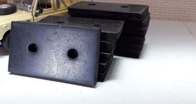 LAND ROVER SERIES 2 2a 3 Rear Tub Crossmember Mounting Pads 332582 109 ...